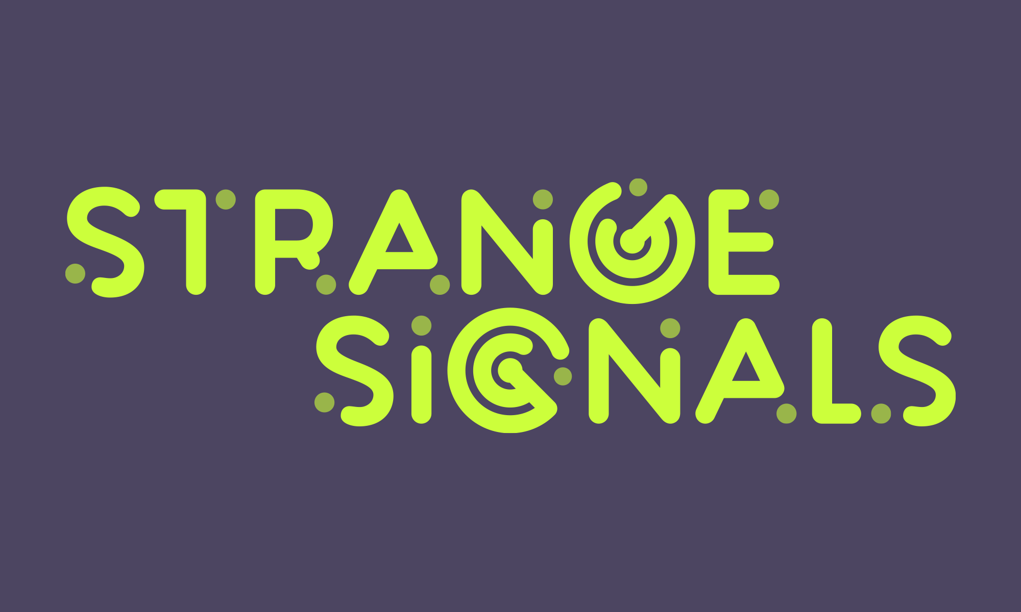 Strange Signals - We build digital experiences.